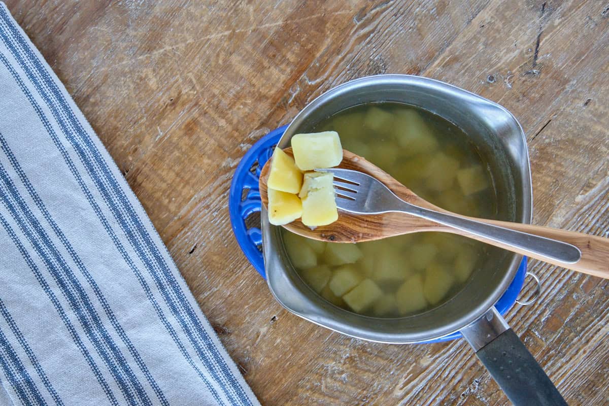 Easy Fluffy Potato Tortillas (Vegan, Gluten-Free) • shovelandcrunch.com